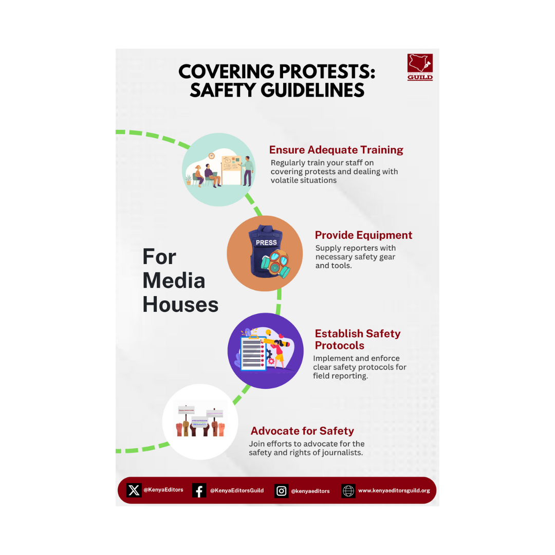 Safety Guidelines For Media Houses When Assigning Personnel to Cover ...